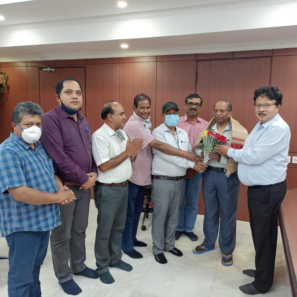 Meeting with Director HR, CMD, Director of NALCO & CMD MCL with MCL ...